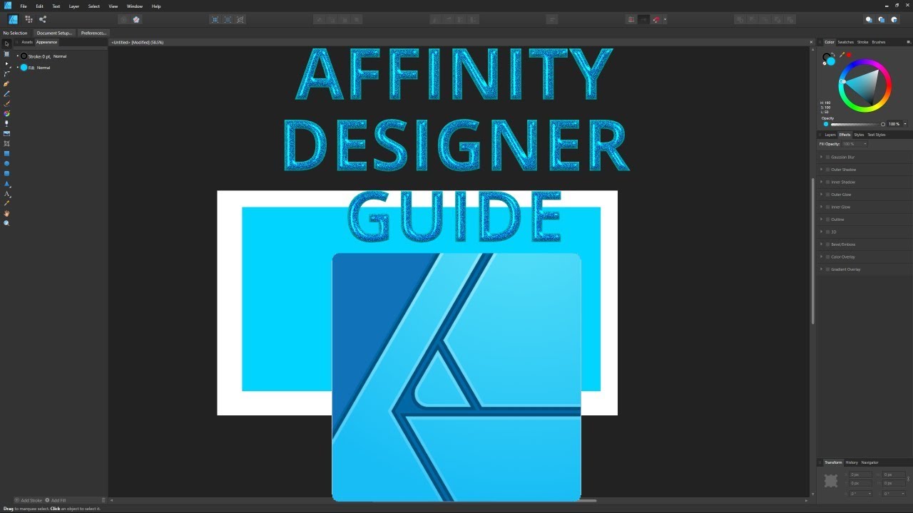 How To Change Language Affinity Designer - YouTube