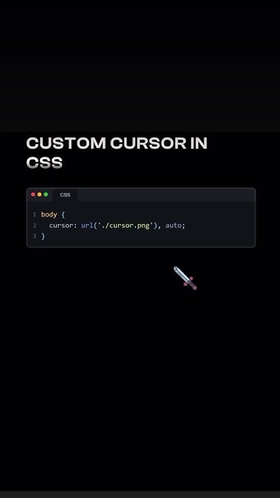 Customise Your Mouse Cursor Webdevelopment Webdesign Shorts Youtube