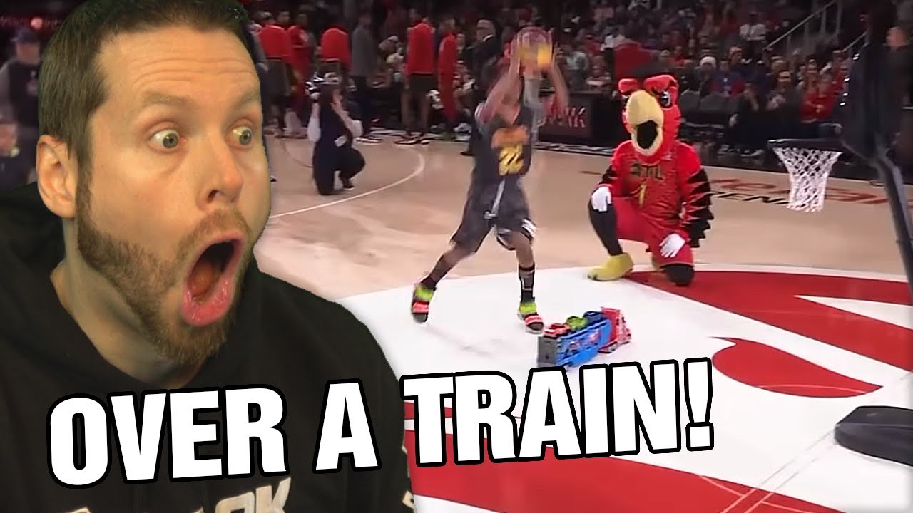 HE DUNKED OVER A TRAIN! BEST OF KIDS DUNK CONTESTS! - YouTube