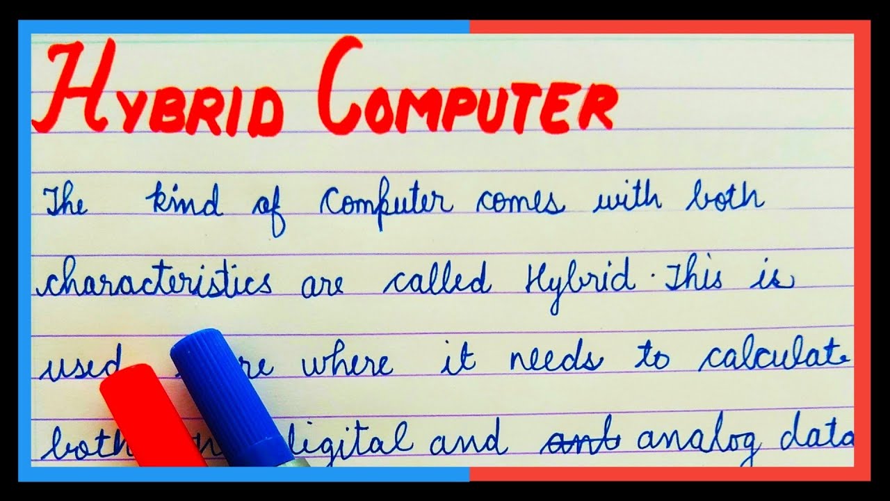 What Is Hybrid Computer Definition Of Hybrid Computer Hybrid