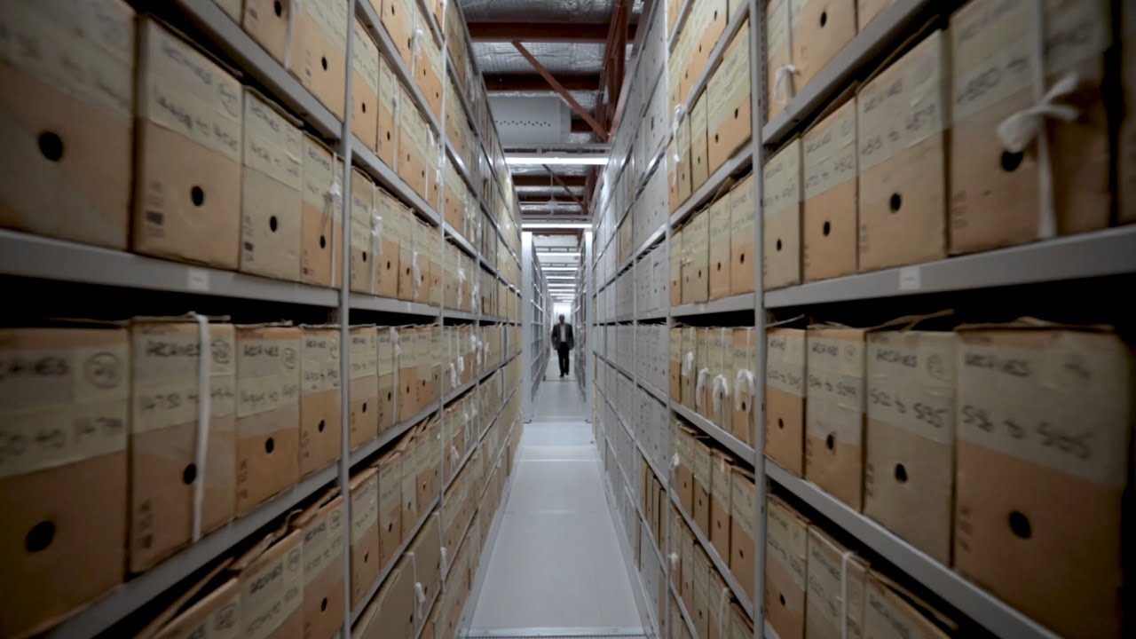 Happy 1st birthday to the Tasmanian Archives repository - YouTube