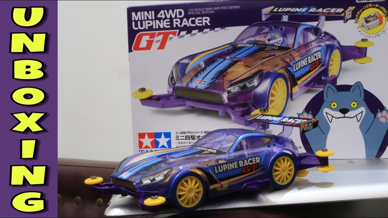 Tamiya Lupine Racer GT || Unboxing Mini 4WD Indonesia - YouTube