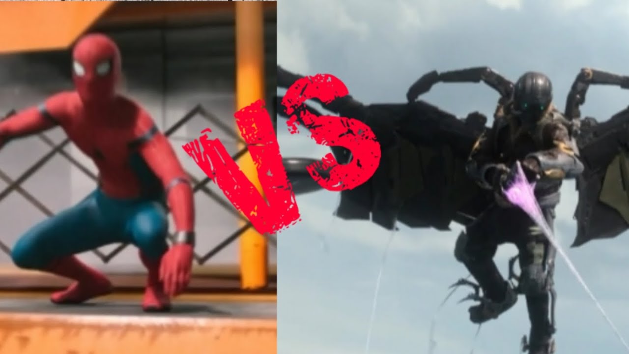 SPIDER MAN HOMECOMING BATTLE IN THE SHIP/ HD SCENE/ABC MOVIES - YouTube