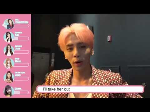 [KCONTV] JONGHYUN 종현 cut - Which Female Idol Would You Want as Your Younger Sister