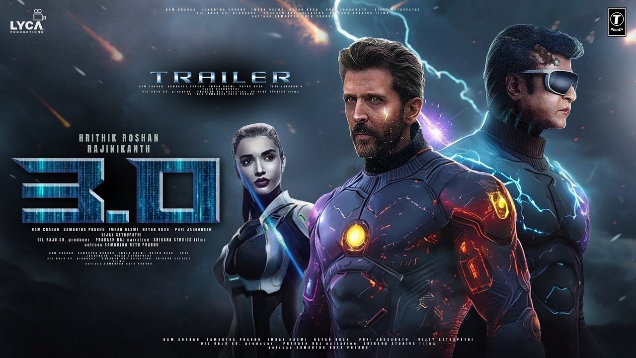 ROBOT 3.0 - Hindi Trailer | Rajinikanth | Hrithik Roshan | Aishwarya ...