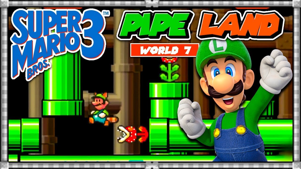 Super Mario Bros 3 - World 7 - Pipe Land - YouTube