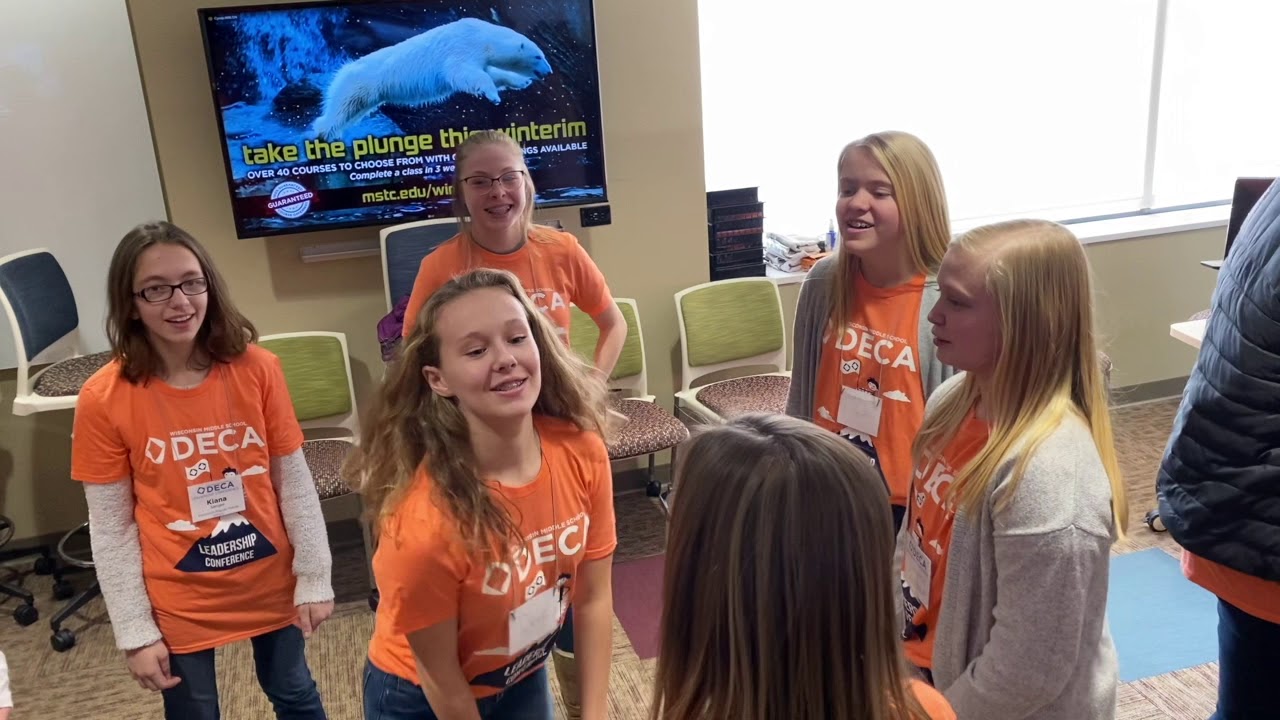 DECA Middle School Leadership Conference - YouTube