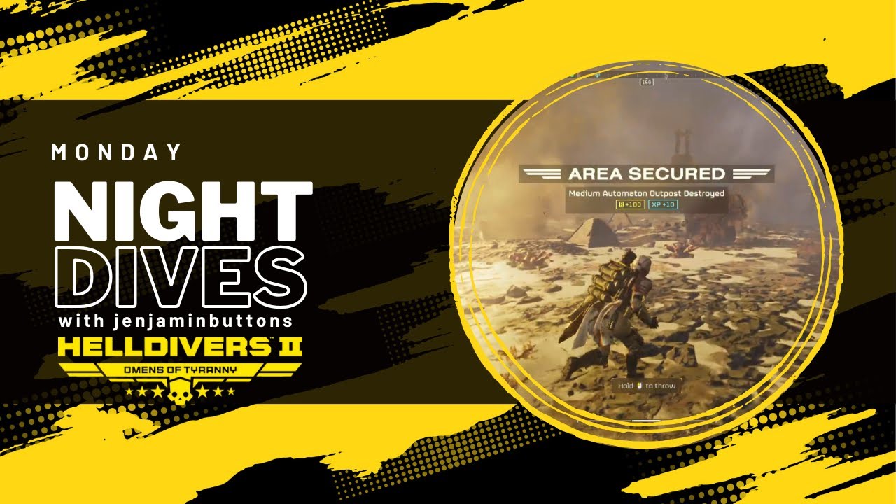 MONDAY NIGHT DIVES - HELLDIVERS 2 - YouTube