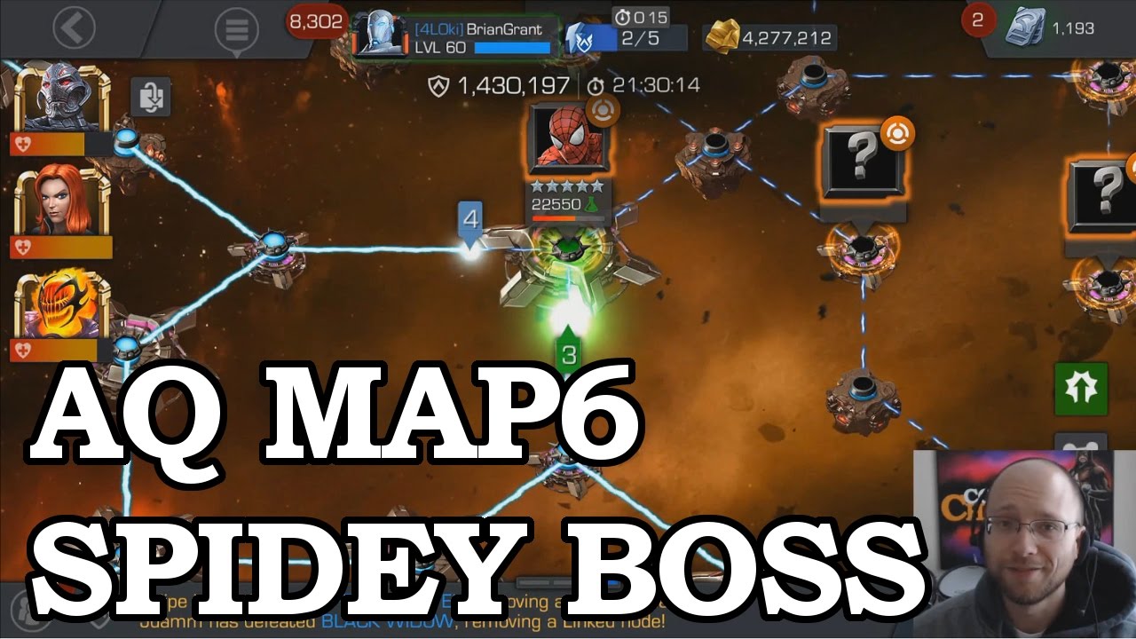 AQ Map 6 First Spidey Boss Patch 12.0.1 | Marvel Contest of Champions ...