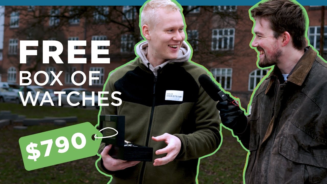 Watch Box | Men Competing to Win a Box full of Watches - YouTube