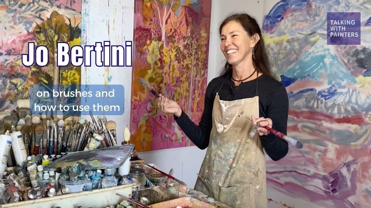 Jo Bertini talks with Maria Stoljar about brushes and how to use them ...
