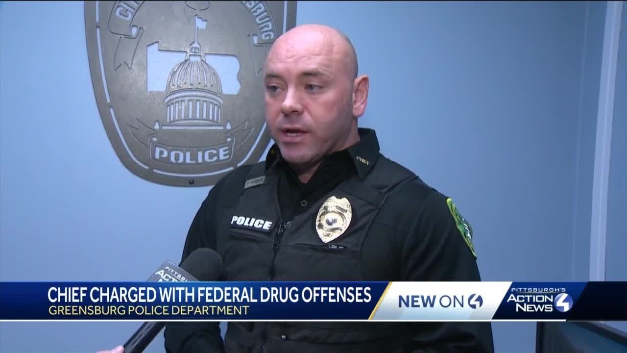 Greensburg police chief charged with federal drug offenses - YouTube