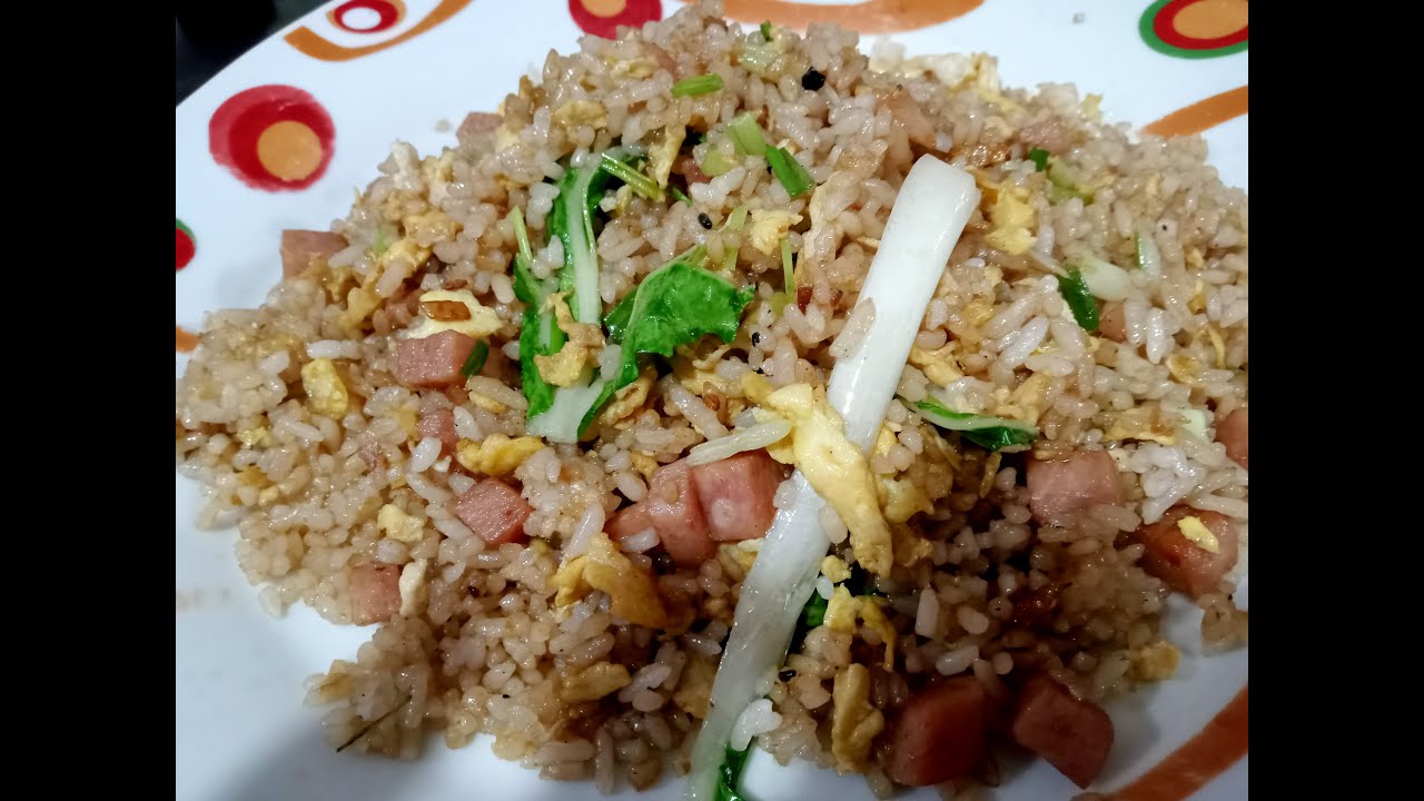 Chinese Spam Fried Rice - YouTube