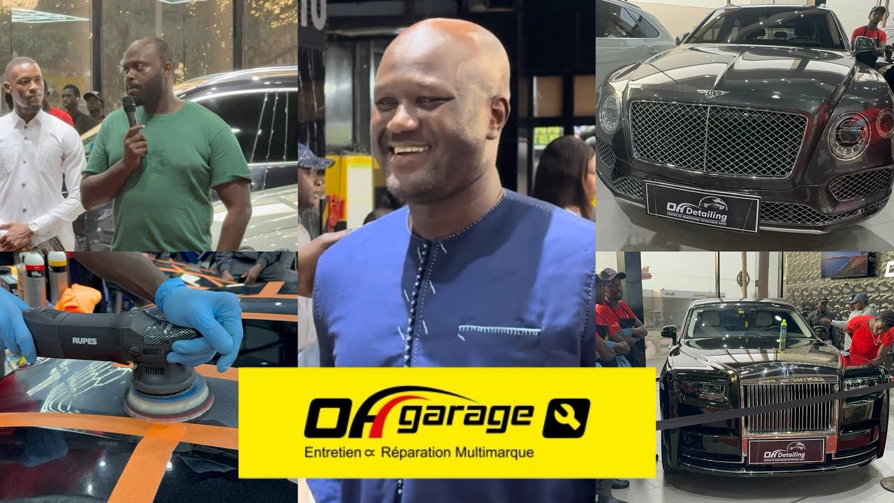 Inauguration du centre de rénovation esthétique auto au Sénégal ...