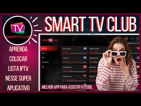 📺 COMO CONFIGURAR O APLICATIVO SMART TV CLUB  NA TV SAMSUNG E LG  APRENDA  INSTALAR E CONFIGURAR !!📺