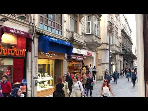 05.April.2018 Tram Ride on Istiklal Street, Istanbul (Part 2)