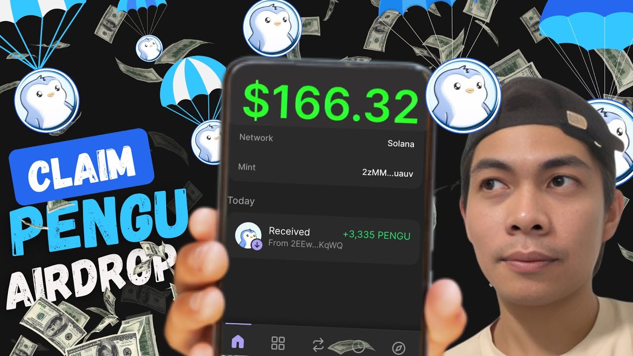 Claim $106 PENGU Pudgy Penguins Airdrop!🎉 - YouTube