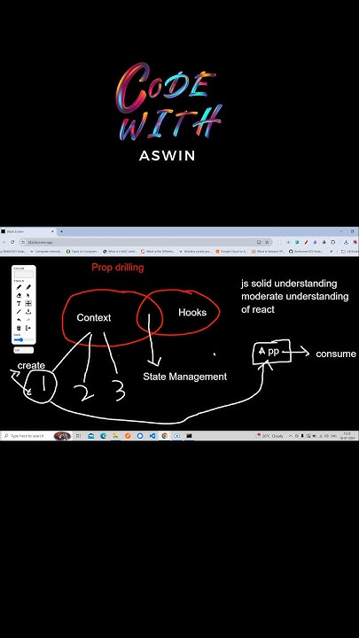 🎥 Why We Choose React Context Api 🚀 2024 Codewithaswin Contextapi Reactjs Shorts