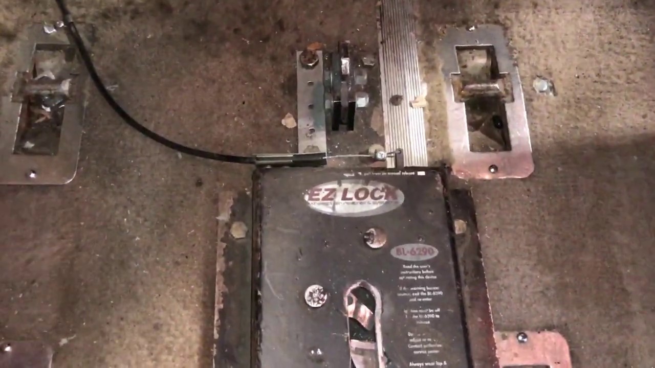 EZ Lock & manual release cable demo - YouTube