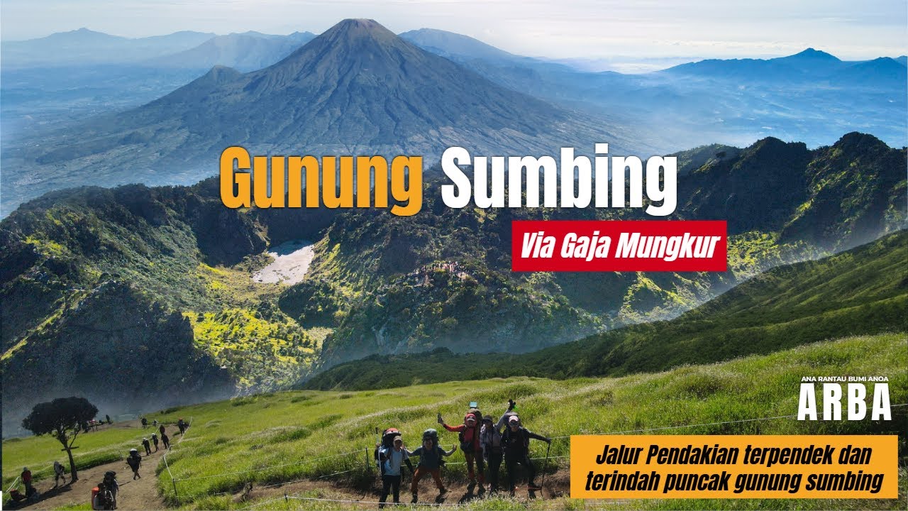 Jalur Terpendek Gunung Sumbing Via Gajah Mungkur 3371 Mdpl Dengan View ...