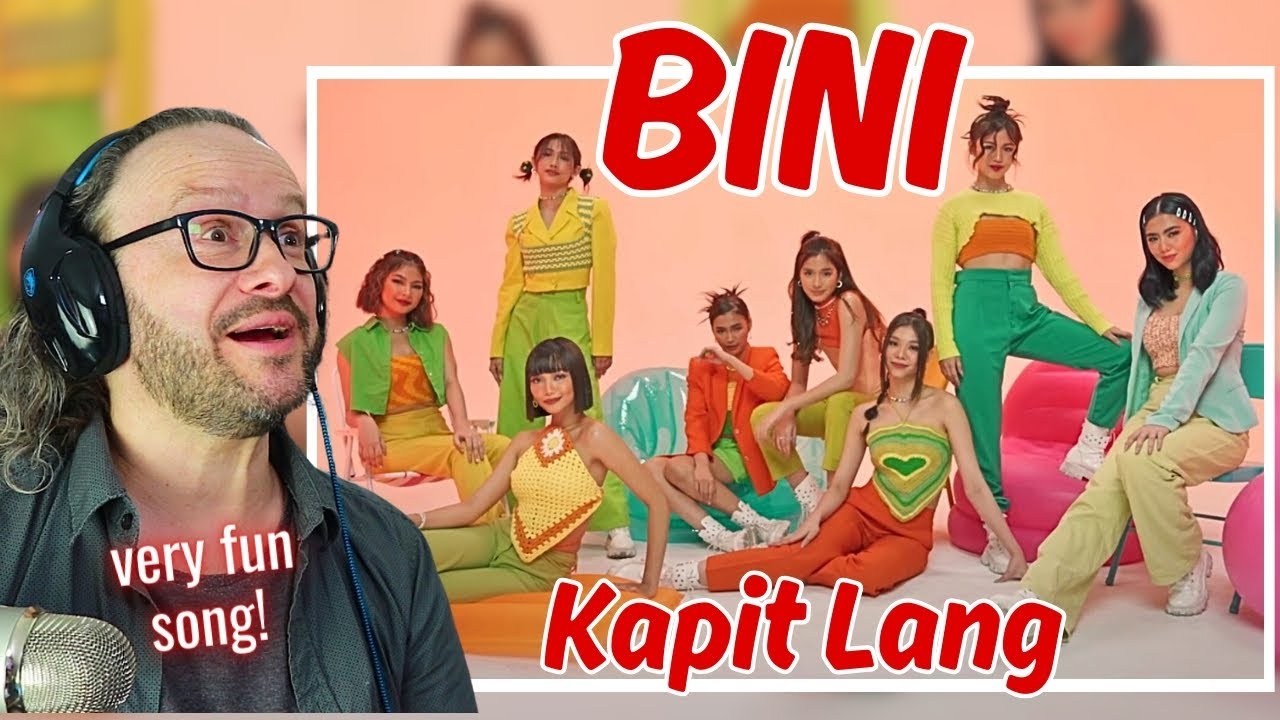 love it! BINI : KAPIT LANG official music video reaction - YouTube