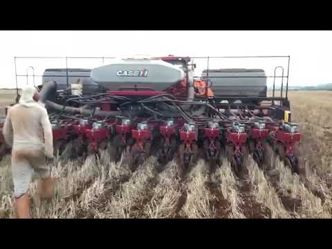 Plantadeira Easy Riser da Case IH em ação! - YouTube