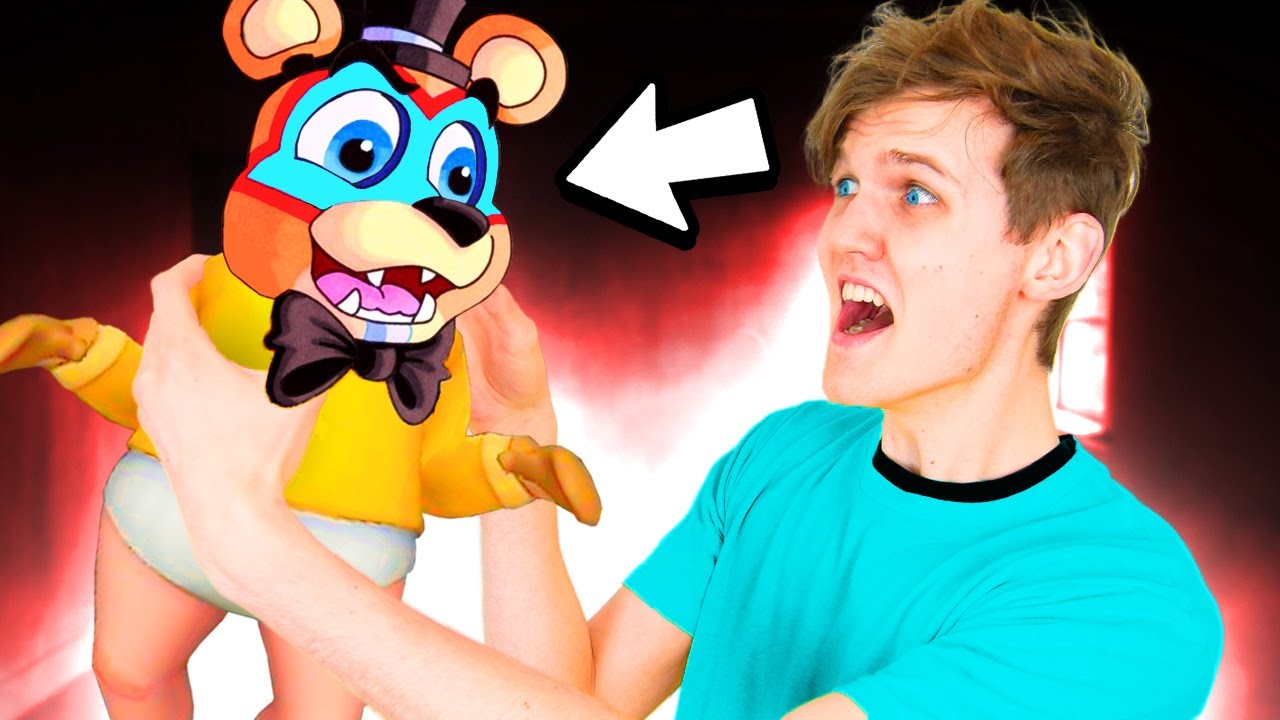 BABY GLAMROCK FREDDY ATTACKED US!? (BABY IN YELLOW + FIVE NIGHTS AT ...
