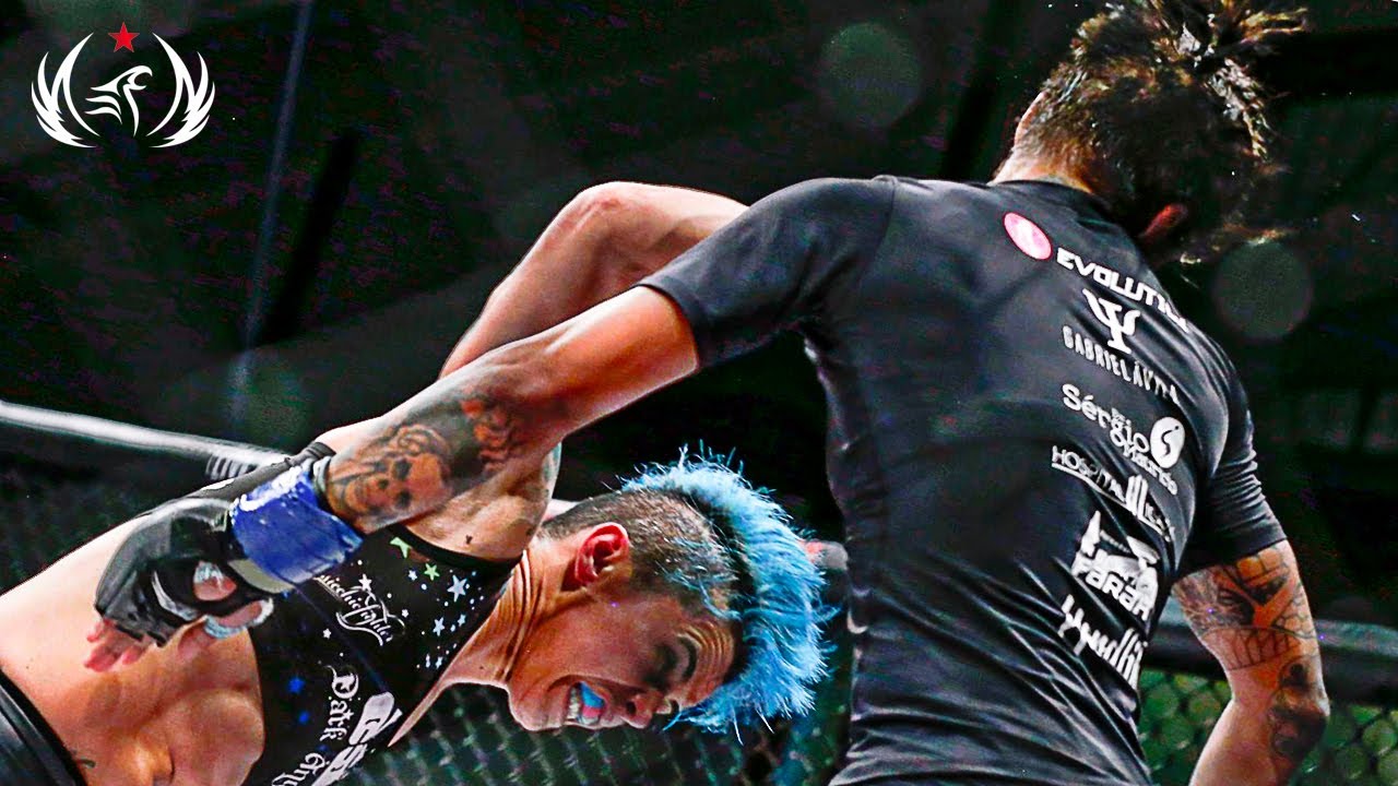 Kaline Medeiros HUGE RIGHT HAND Aline Serio #invictafc - YouTube