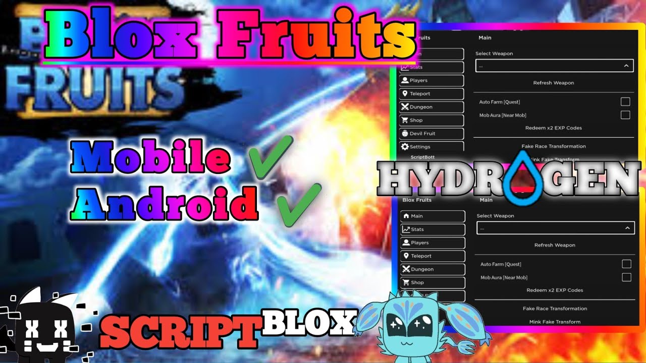 BLOX FRUITS New Mobile Executor | Auto Fast | Auto Bring | Fast Attack ...