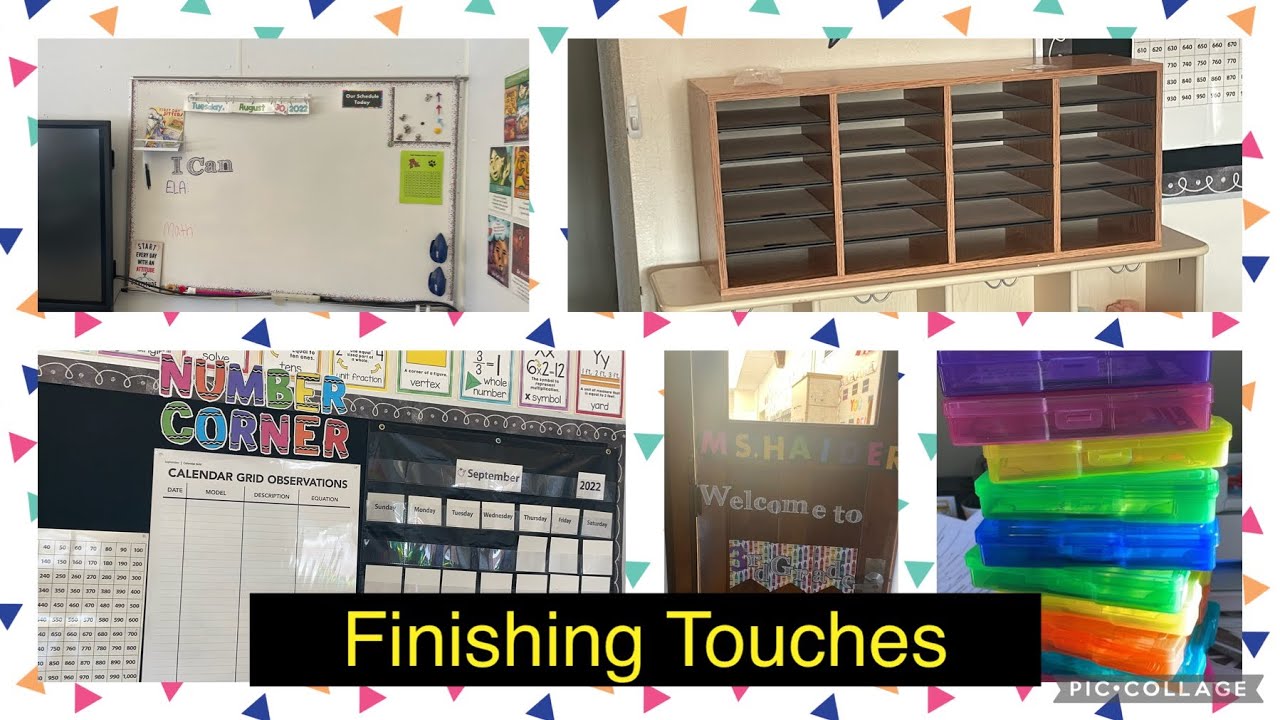 Classroom Setup 2022 Part 4 | Finishing Touches | First Year Third ...