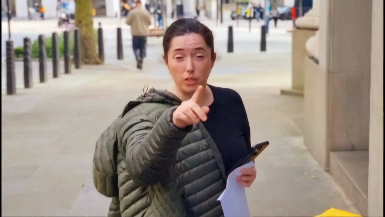 Aussie Karen - Loose on The Streets of London & Royal Mail Get a ...