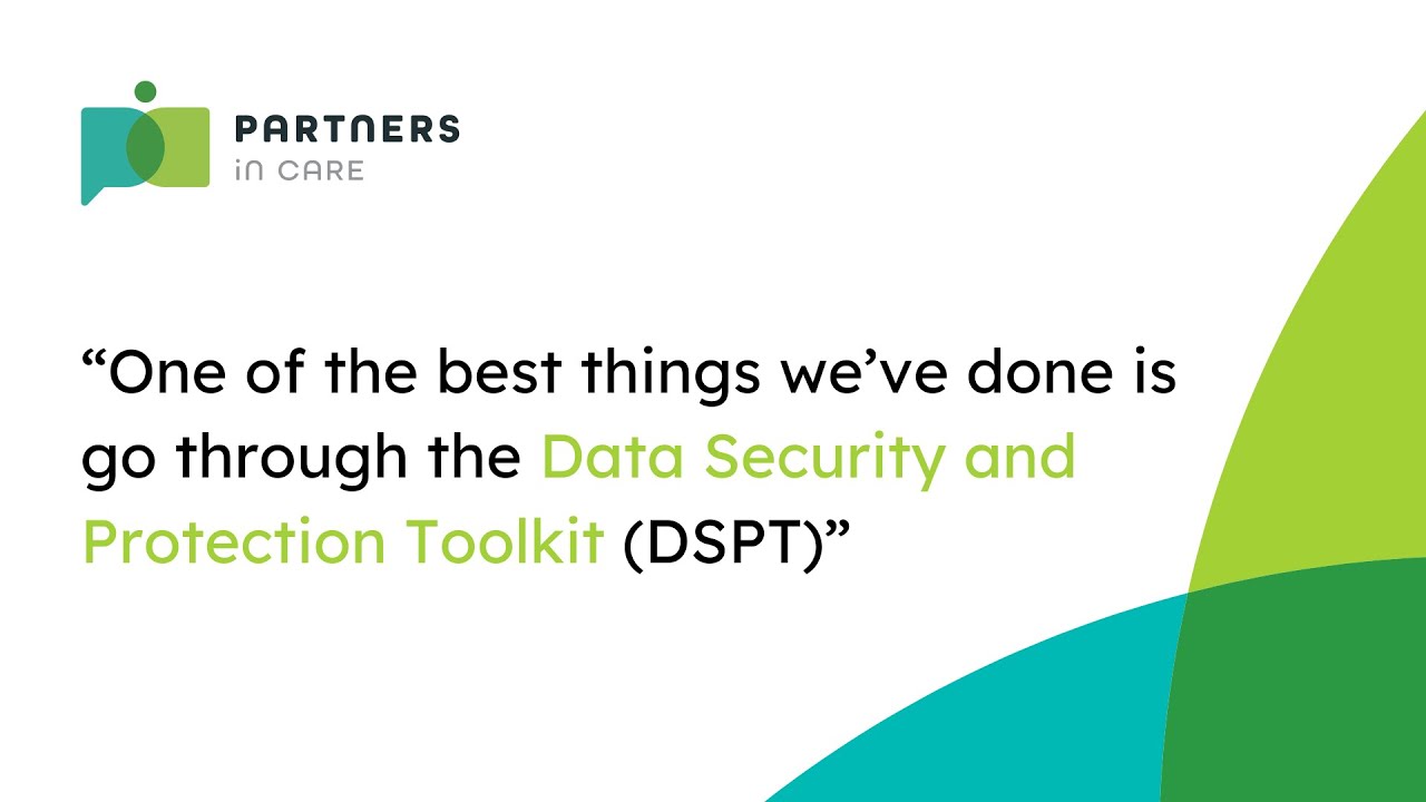 Being able to say we have completed the Data Security Protection ...