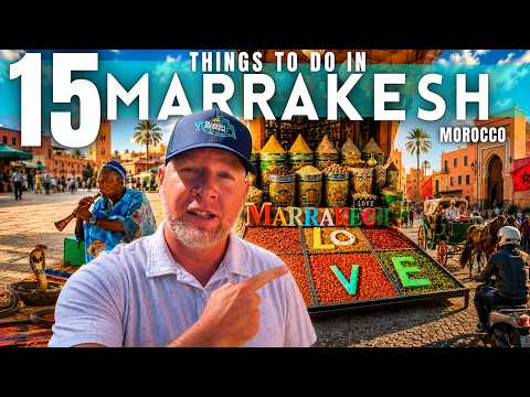 Best Things To Do in Marrakesh Morocco Travel Guide 2026 4K