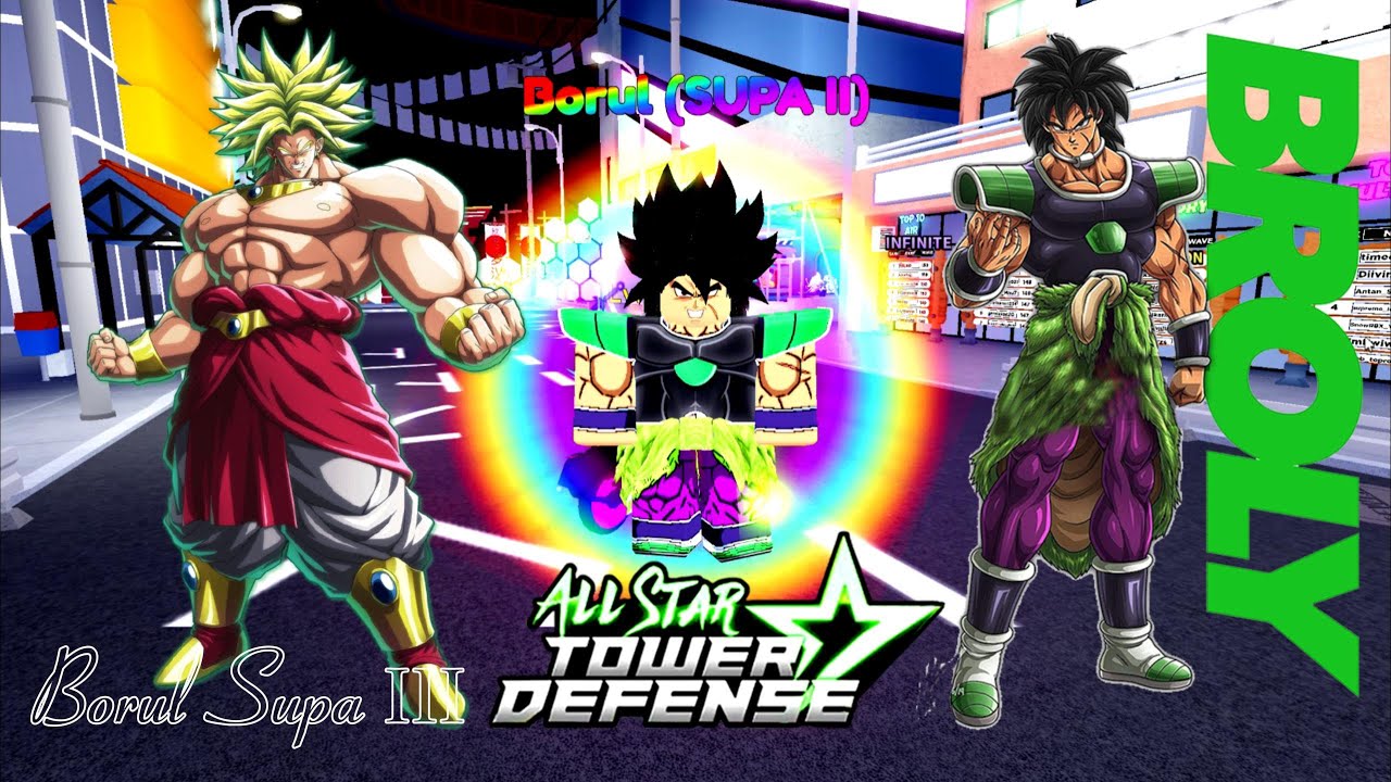 Broly 7 Star | Borul Supa 3 | ASTD | - YouTube