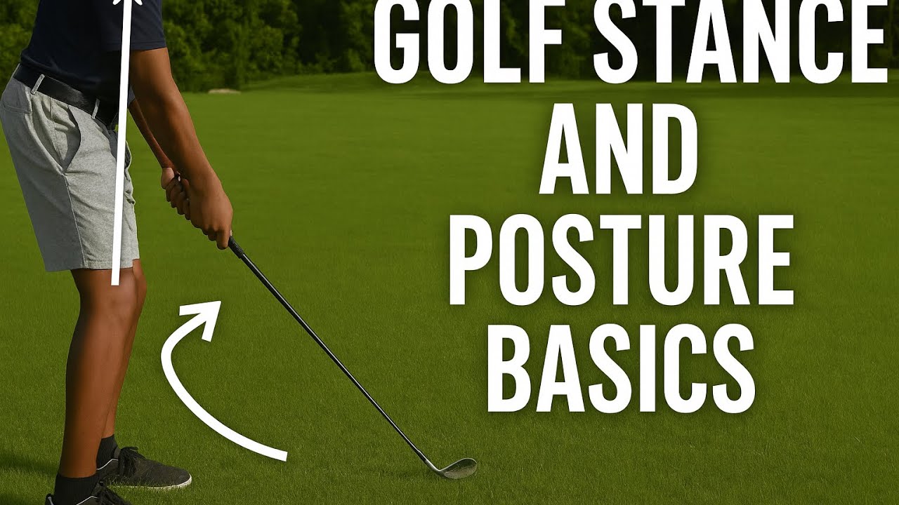 Golf stance and posture basics - YouTube