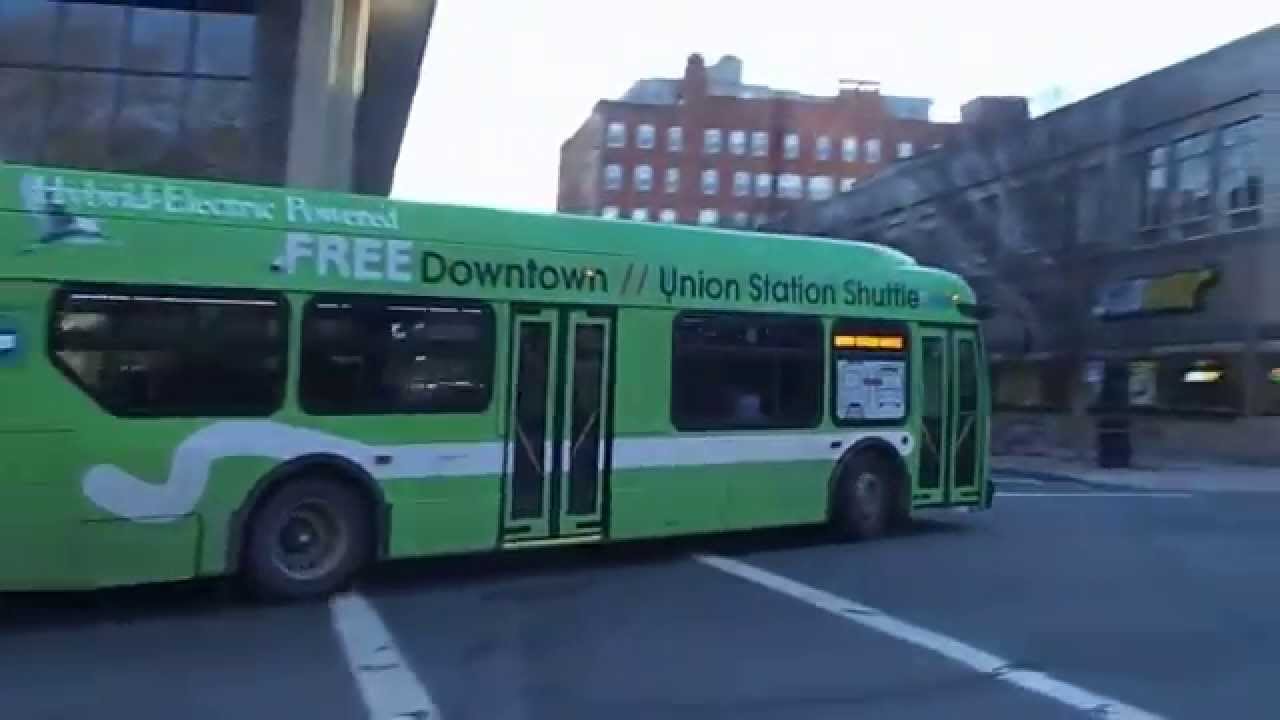 CTTransit: XDE35 1204 Downtown New Haven Shuttle - YouTube