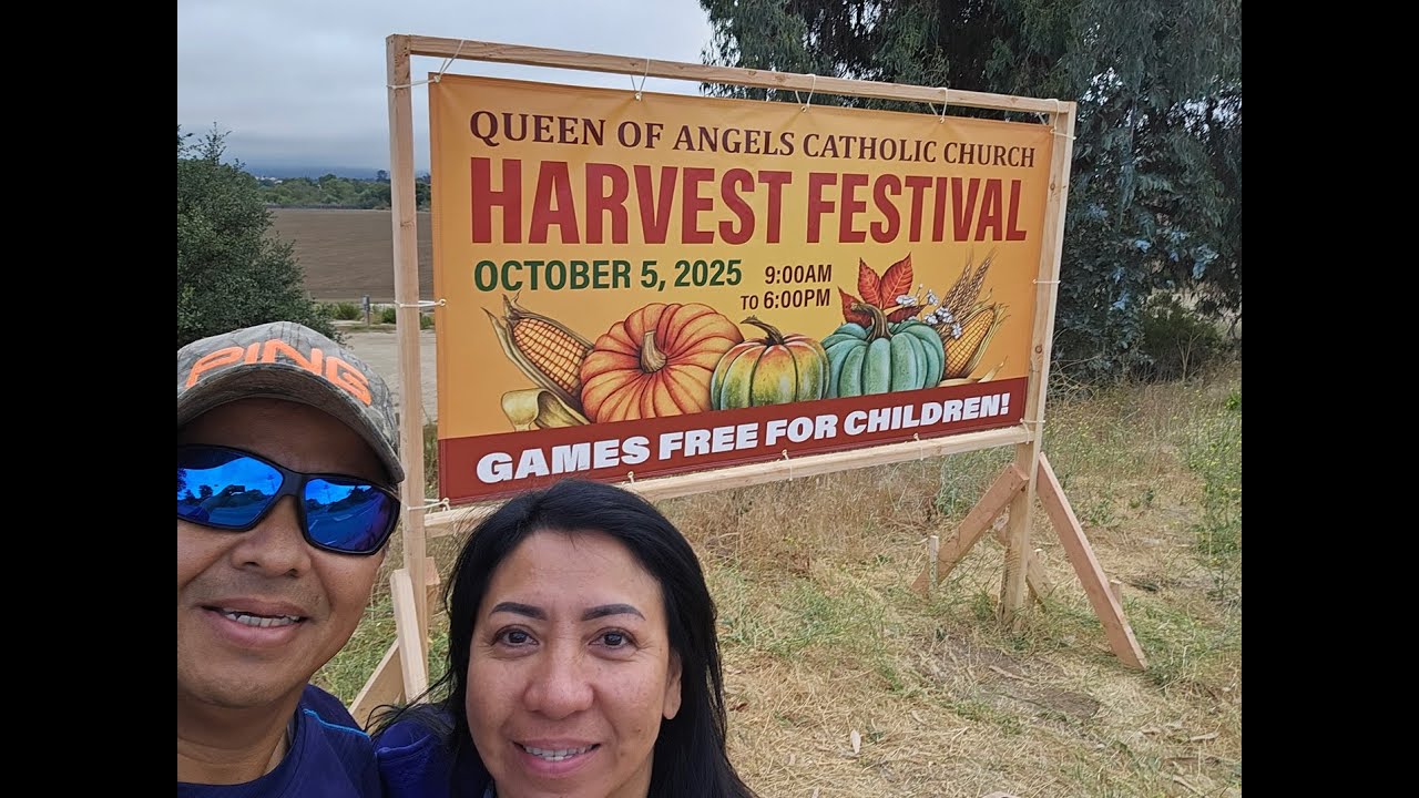 Queen of Angels Church Harvest Festival 2025 - SETUP & CLEAN UP Part 1 ...