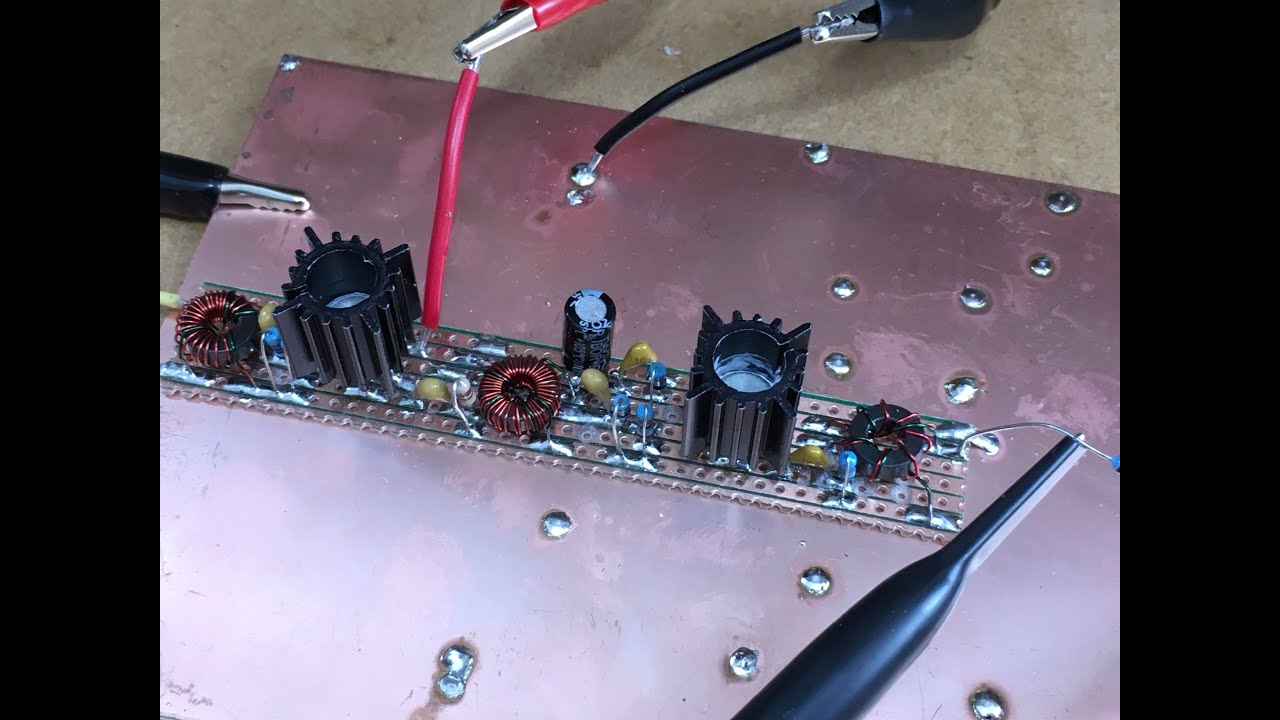 Homebrew Portable 40m SSB QRP Rig. Part 6: RF PA Driver - YouTube