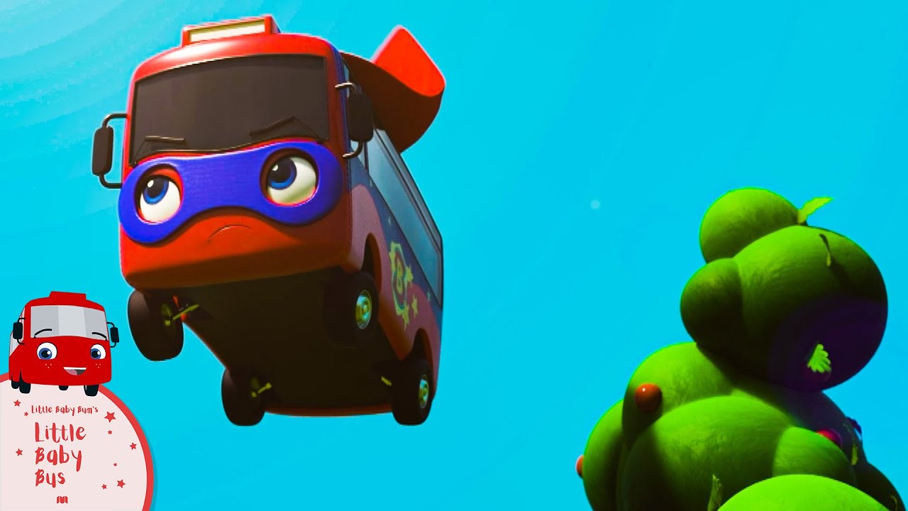 Super Hero Buster | Red Buster | bus cartoon | fun kids show - YouTube