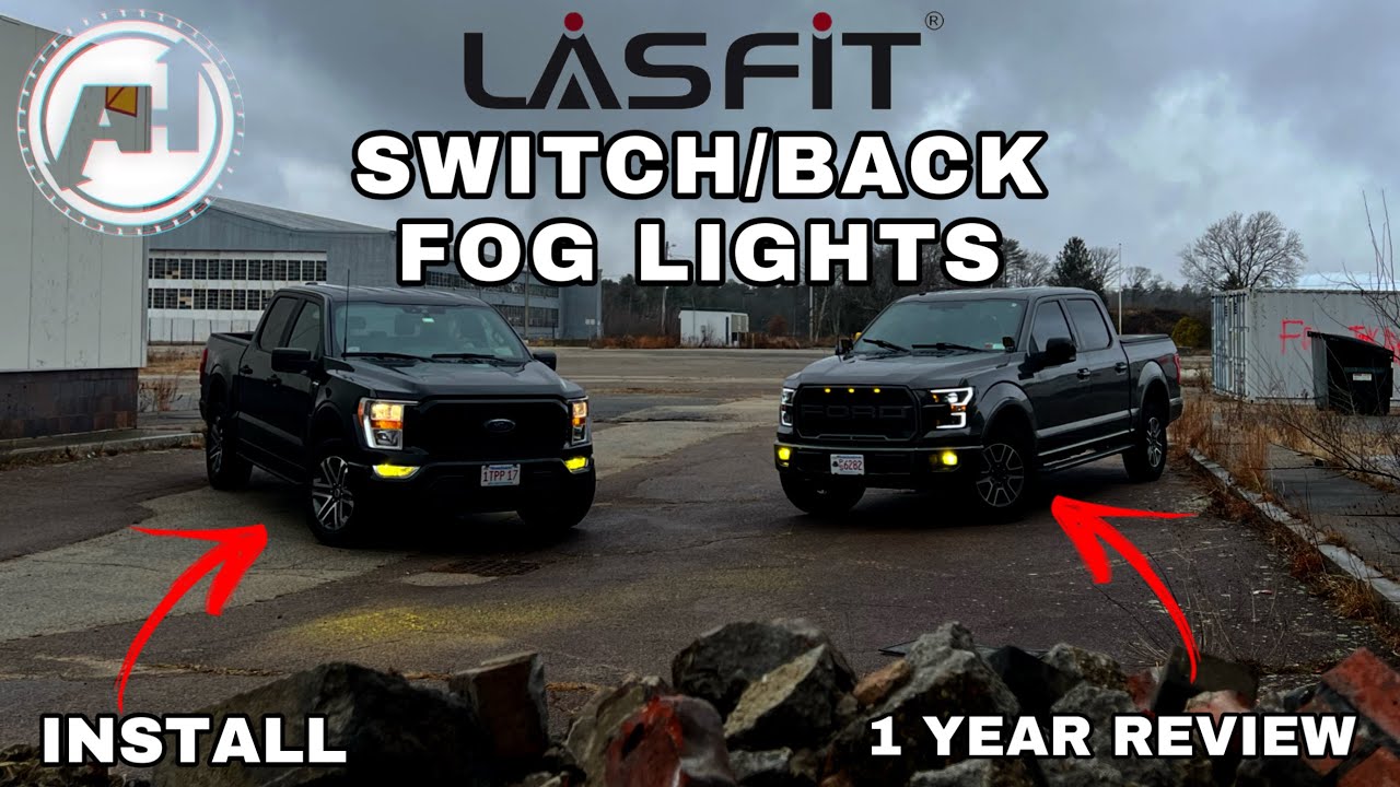 LASFIT SWITCHBACK FOG LIGHTS ON 2021 F150: 1 year honest review. - YouTube