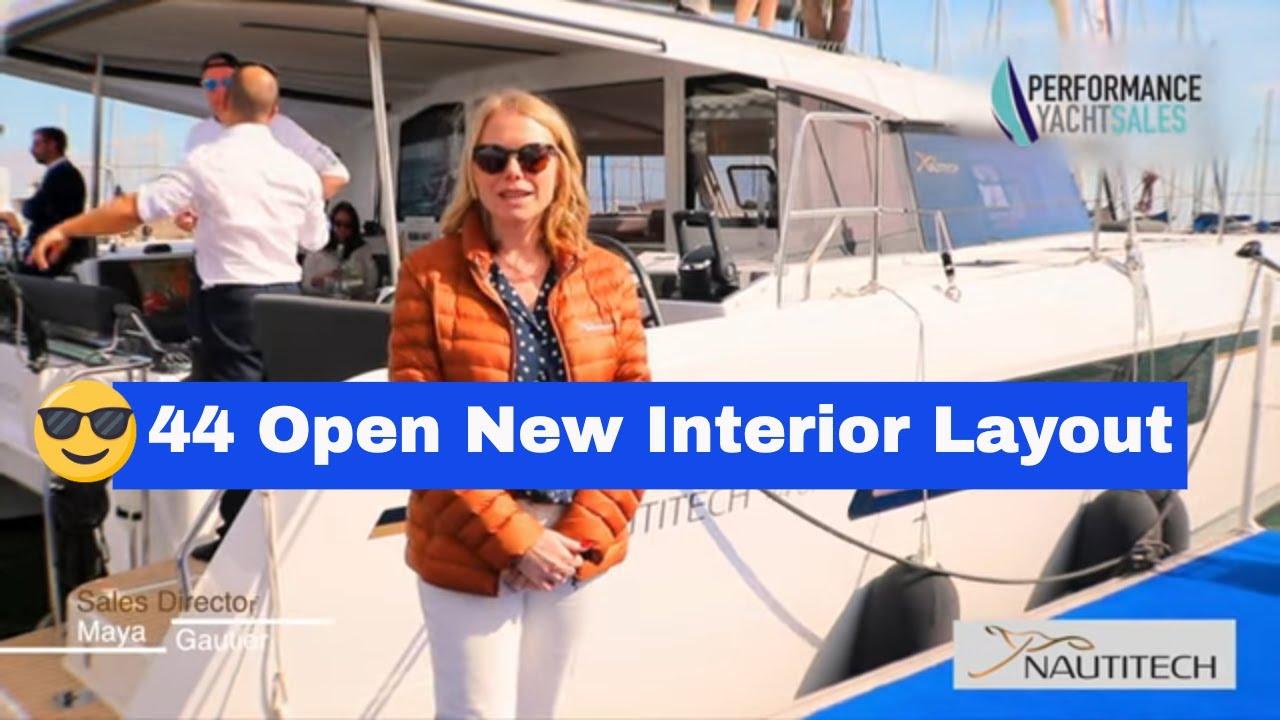 Nautitech 44 cabin layout Announcement, More configuration options for ...