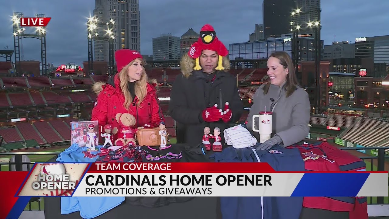 Cardinals 2024 promotions and giveaways - YouTube