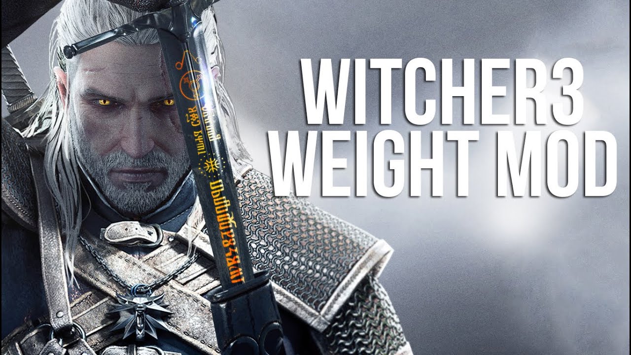 Witcher 3 Unlimited Weight Mod Tutorial (Custom Weight mod) - YouTube