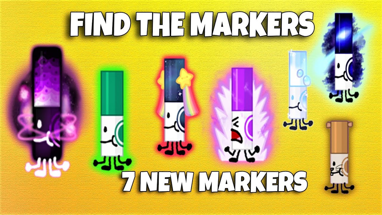 ROBLOX - Find the Markers - 7 New Markers - YouTube
