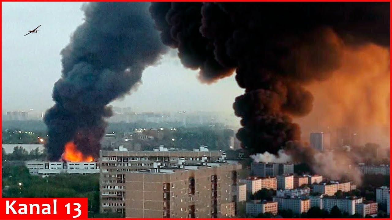 REVENGE STRİKE from Kiev to Moscow: Large-scale attack on Russian ...