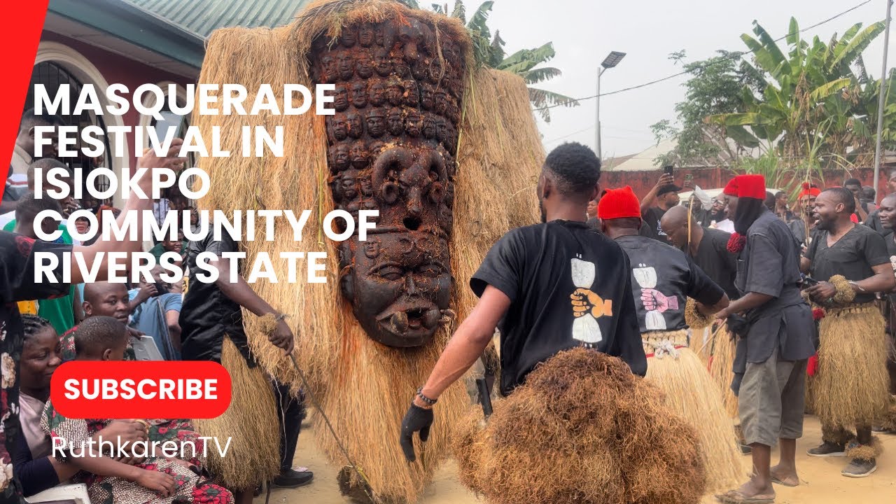MASQUERADE FESTIVAL IN AFRICA #tradition #culture #ruthkarentv #2025 ...