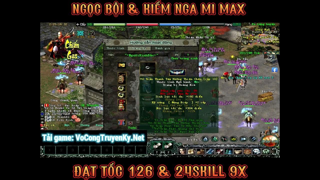 NGỌC BỘI VÀ KIẾM NGA MI MAX OPTOIN - ĐẠT MỐC TỐC ĐỘ ĐÁNH 126 - SÉT ĐỒ QUÁ ĐẸP - YouTube