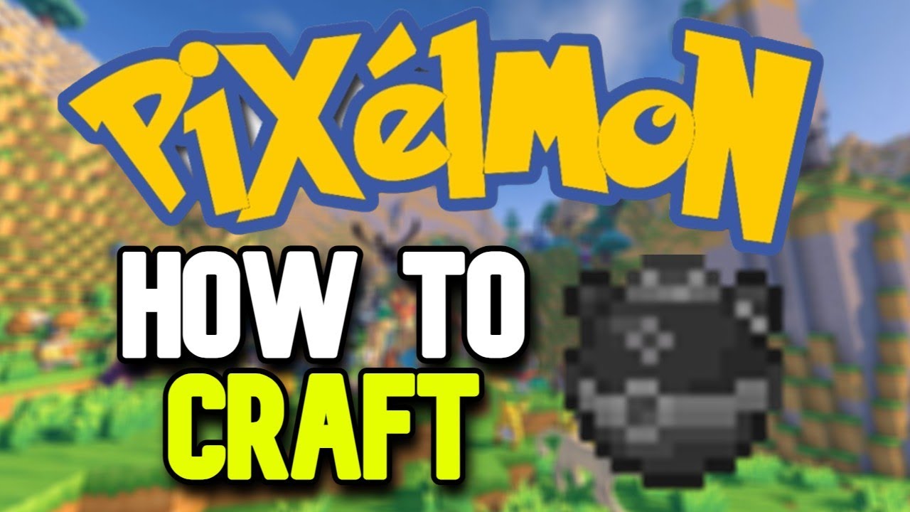How to Make a Leaden Ball in Pixelmon - YouTube