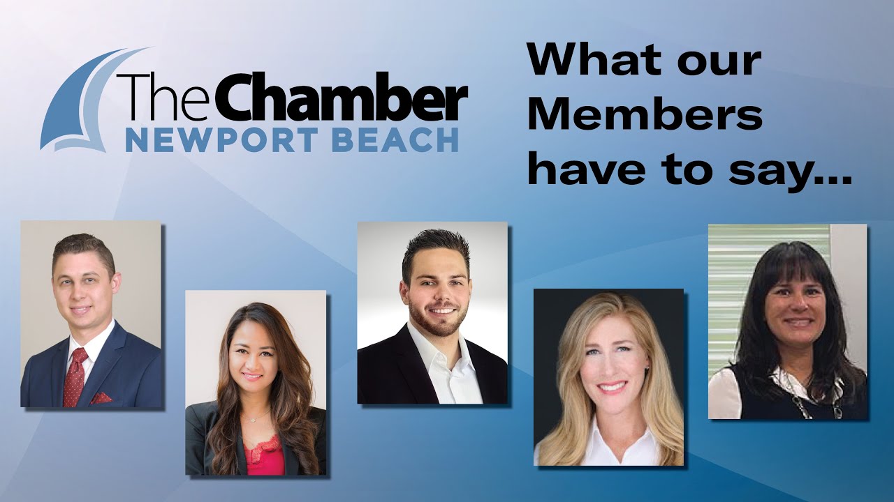 What our Members say about the Newport Beach Chamber of Commerce - YouTube