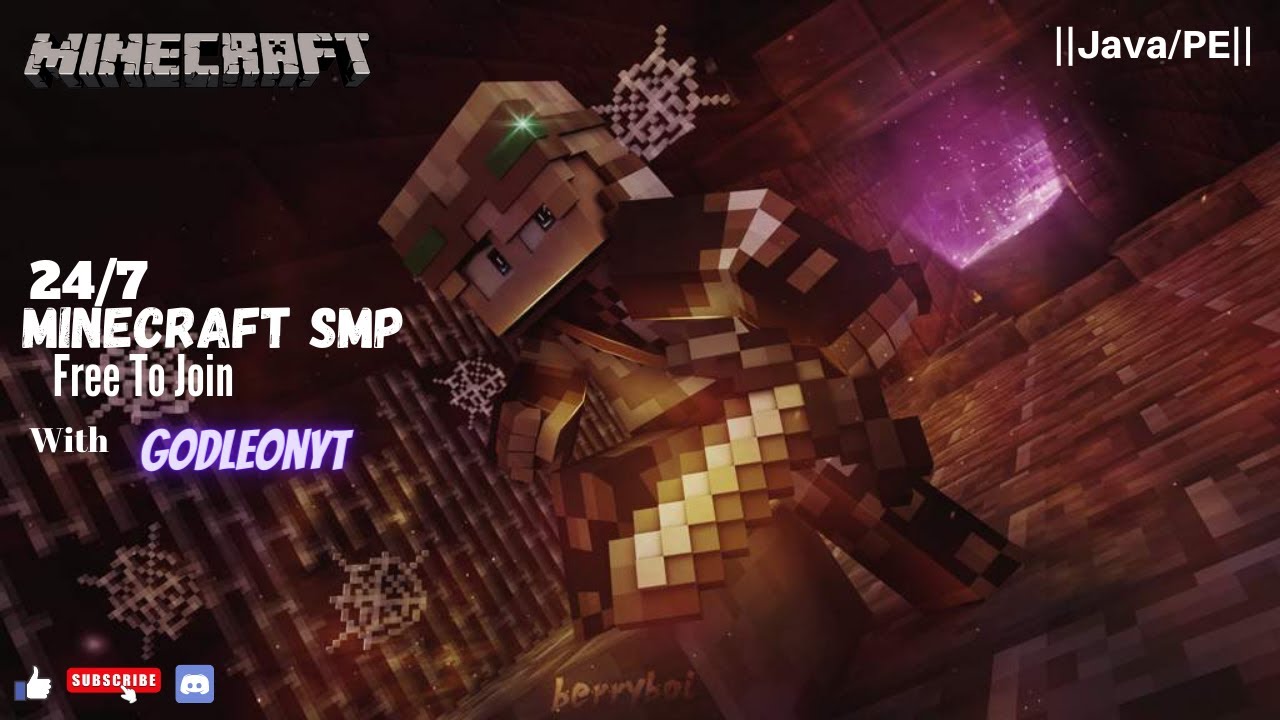 MINECRAFT 24/7 Free To Join Paid Smp | Java + Pe | EP -8 | #minecraft # ...
